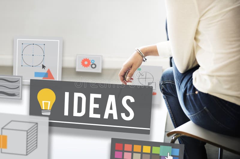 Ideas Innovation Creativity Plan Thoughts Concept Stock Photo - Image ...