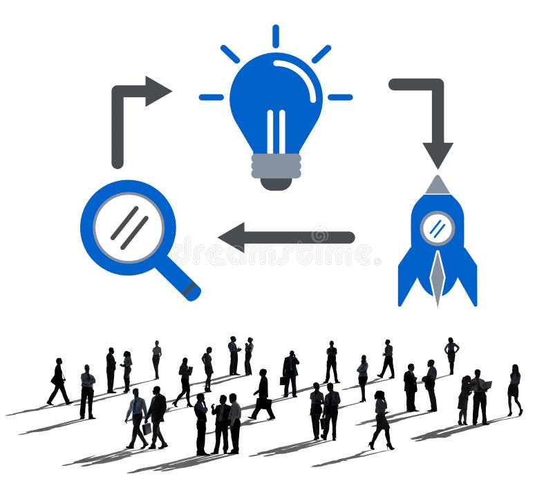 Ideas Inspiration Imagination Vision Innovation Concept Stock ...