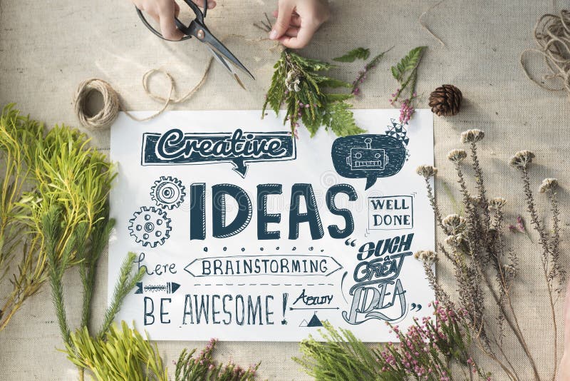 Ideas Inspire Creative Thinking Motivation Concept Stock Image - Image ...