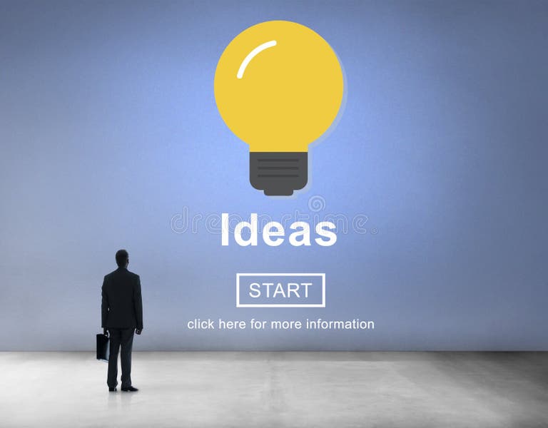Ideas Knowledge Innovation Aspiration Inspiration Concept Stock Photo ...