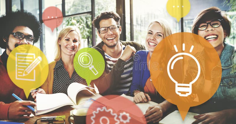 Ideas Lightbulb Innovation Learning Concept Stock Image - Image of ...