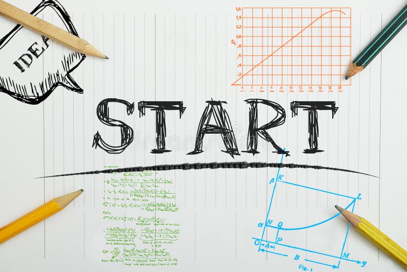 Start project concept stock photo. Image of graphic, design - 90531728