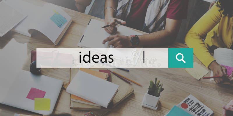 Ideas Proposition Strategy Suggestion Vision Concept Stock Photo ...