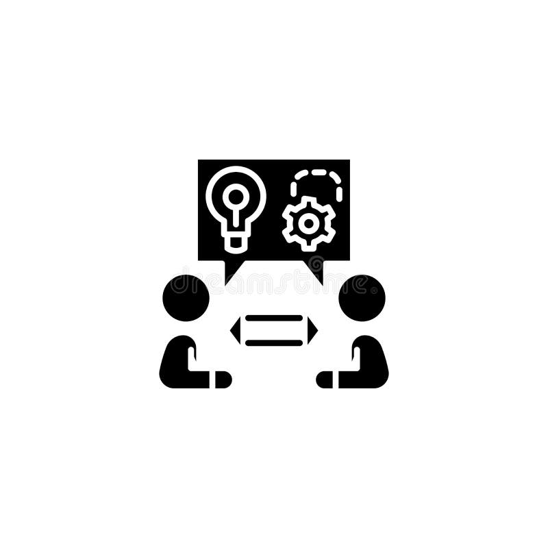 Sharing Ideas Linear Icon Concept. Sharing Ideas Line Vector Sign ... Sharing Ideas Linear Icon Concept. Sharing Ideas Line Vector Sign ...