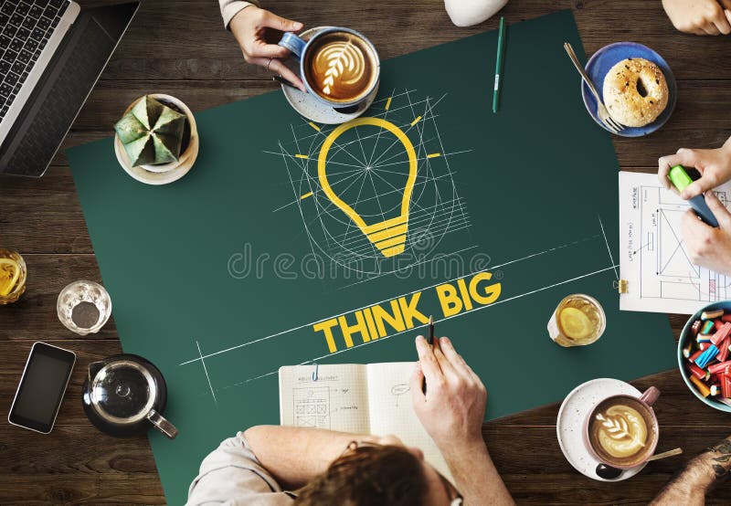 Ideas Think Innovation Creative Imagination Concept Stock Photo - Image ...