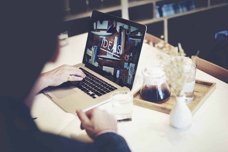 Ideas Thinking Creative Mission Thoughts Concept Stock Image - Image of ...