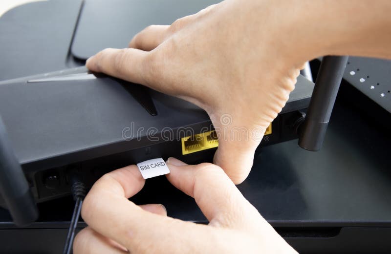 Ideas for Using a Router Using a SIM Card Distribute Internet Signals ...