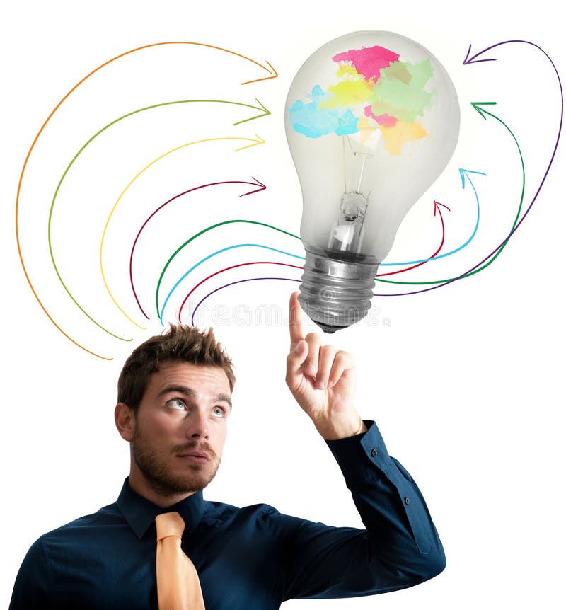 Idee stockbild. Bild von inspiration, innovation, elektrizität - 33705977