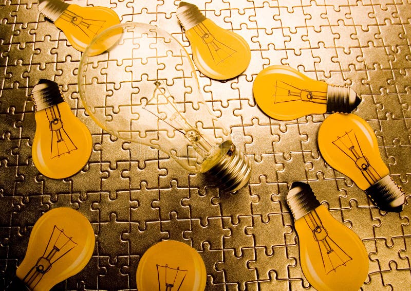 Idee stock afbeelding. Image of idee, elektro, macht, licht - 3488019