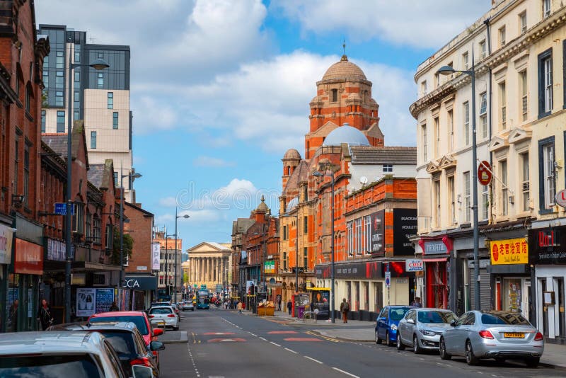 Ideia Da Arquitetura E Constru??es Do Centro De Cidade De Liverpool ...