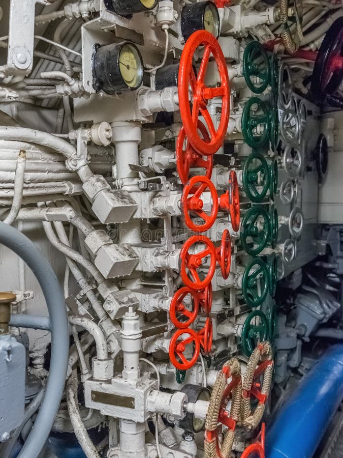 Ideia Da Sala De Motor Do Navio Imagem de Stock - Imagem de maquinaria ...