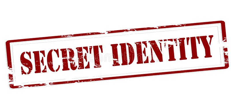 Identidad secreta stock de ilustración. Ilustración de tranquilidad ...