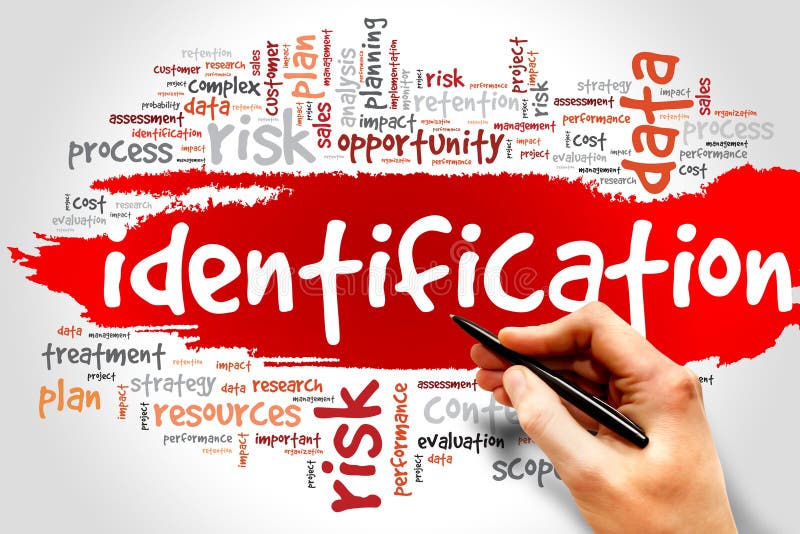 Identificação foto de stock. Imagem de entre, digital - 58694392