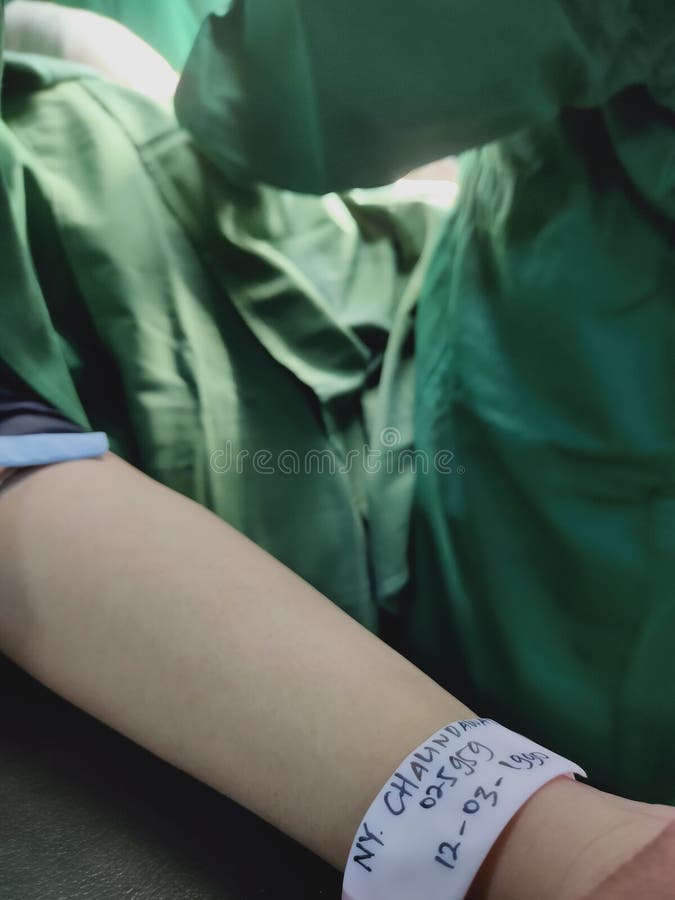 This Identification is a History of the Birth of My Child. Stock Image ...