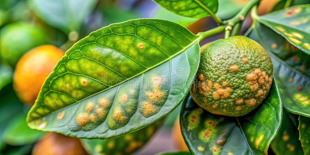 Identifying Citrus Canker Disease on Lime Leaves Recognizing Brown ...