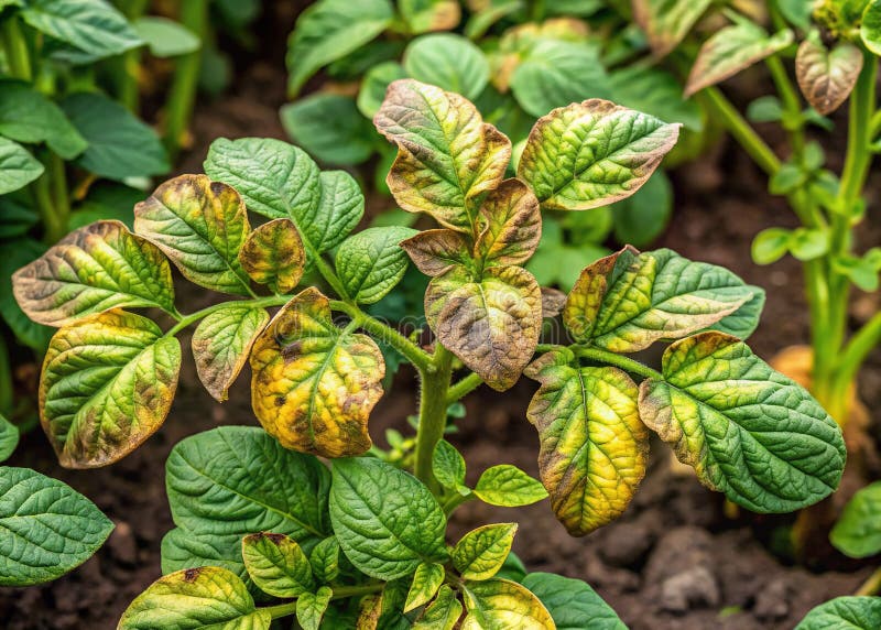 Identifying and Controlling Late Blight on Potato Plants a ...