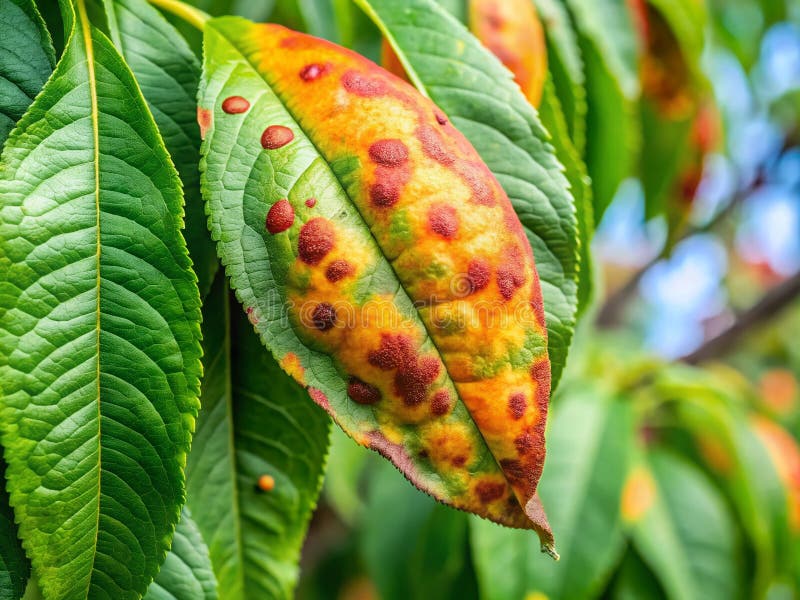 Peach Blight Stock Illustrations – 6 Peach Blight Stock Illustrations ...