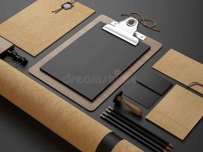 Branding identity stock photo. Image of black, identity - 42938438