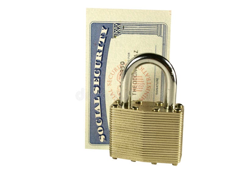 Identity Protection stock photo. Image of lock, secure - 4337634