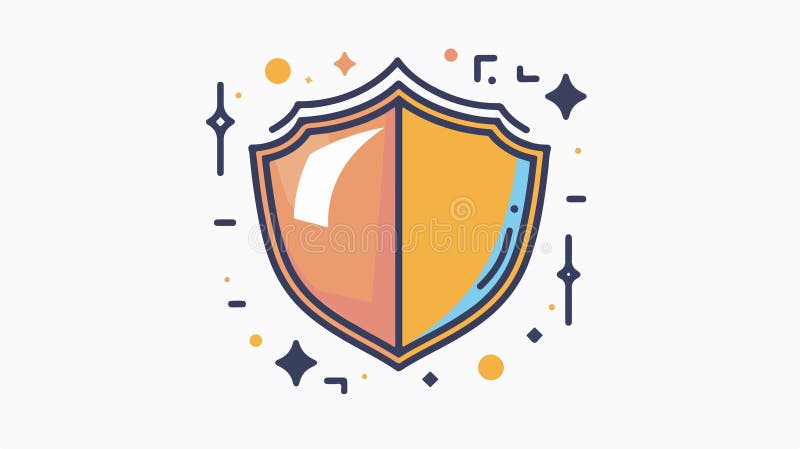 Identity Protection Shield Icon for Secure Data Privacy in ...