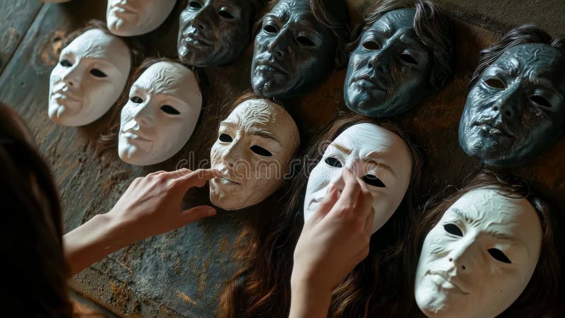 Identity Shifting: Observer Examines Facial Expressions, Evaluating ...