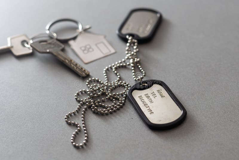 Blank Dog Tag Key Chain Stock Photos - Free & Royalty-Free Stock Photos ...