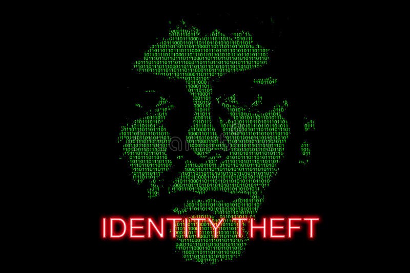 Identity Theft stock illustration. Illustration of theft - 4579814