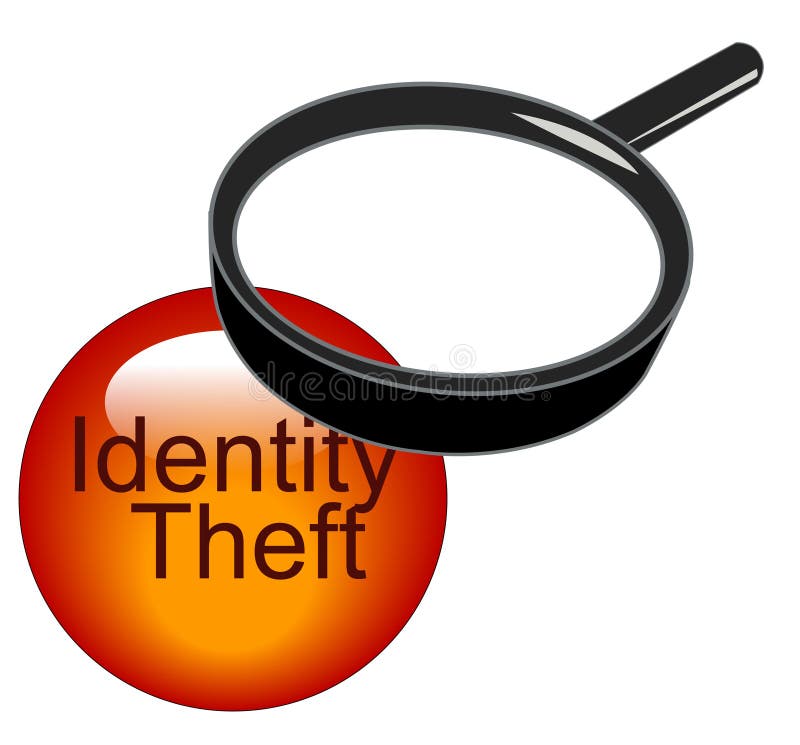 Identity Theft Card stock illustration. Illustration of bogus - 24141303