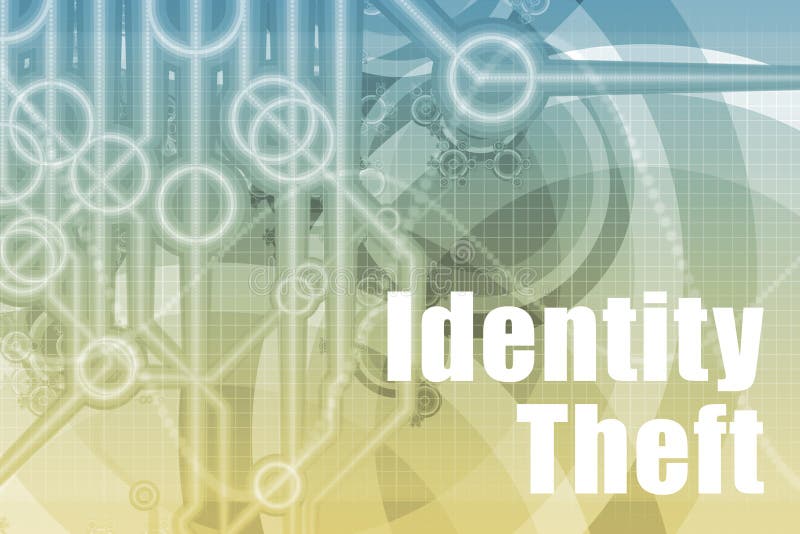 Identity Theft Card stock illustration. Illustration of bogus - 24141303