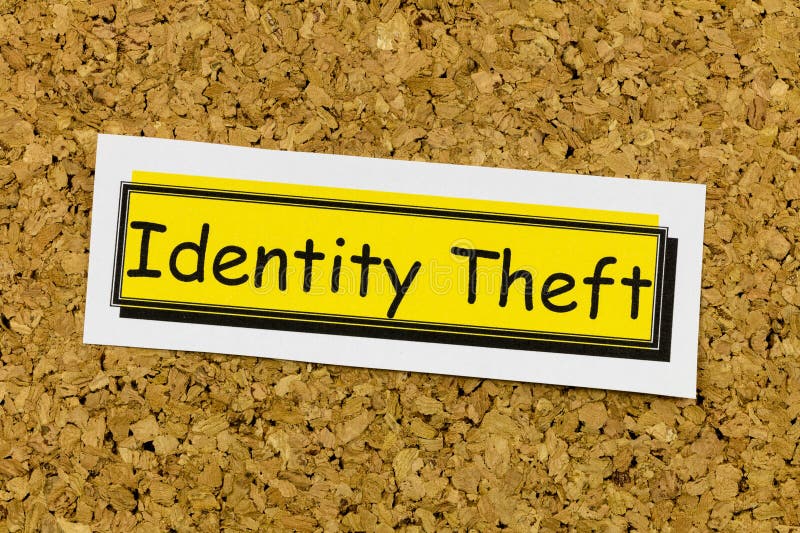 Identity Theft Computer Hacker Data Cyber Security Crime Online Credit ...