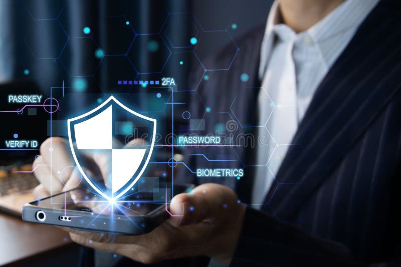 Identity Verification, Login or Identification Concept for Cyber ...