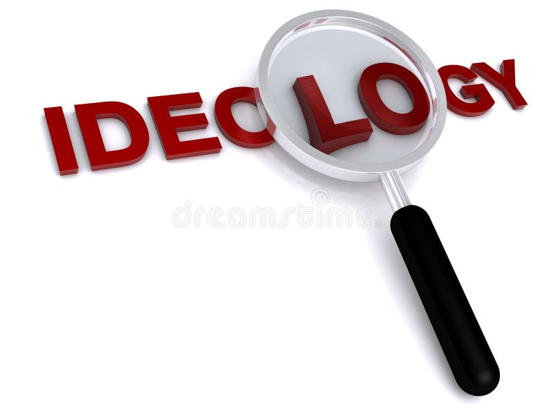 Ideología stock de ilustración. Ilustración de palabra - 7882827