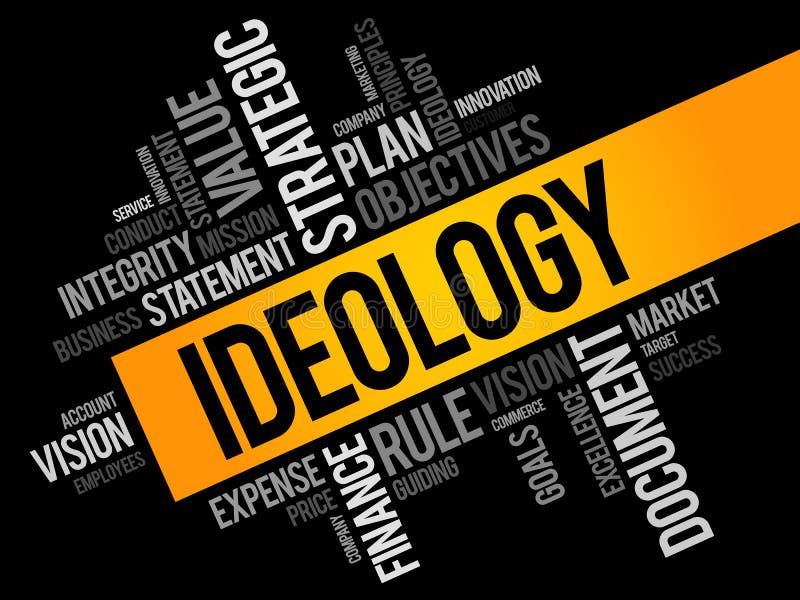 Ideology word cloud stock vector. Illustration of knowledge - 190975354