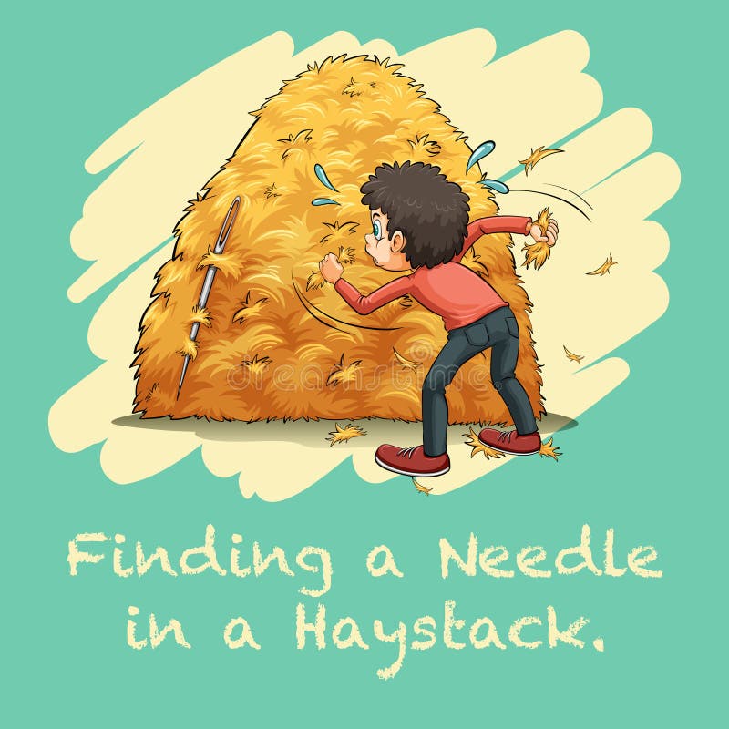 Needle Haystack Stock Illustrations – 19 Needle Haystack Stock ...