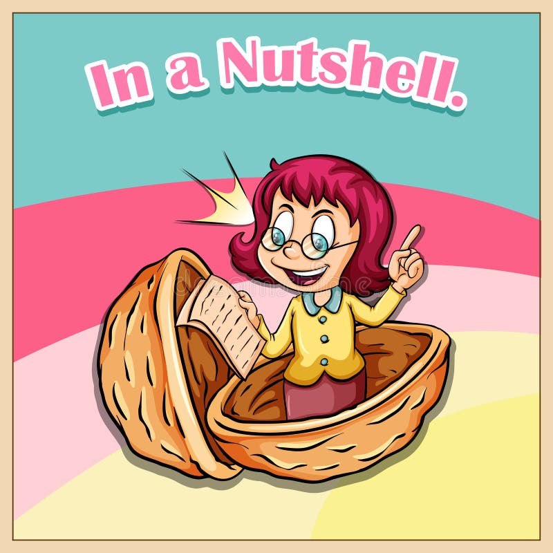 Idiom Nutshell Stock Illustrations – 10 Idiom Nutshell Stock ...