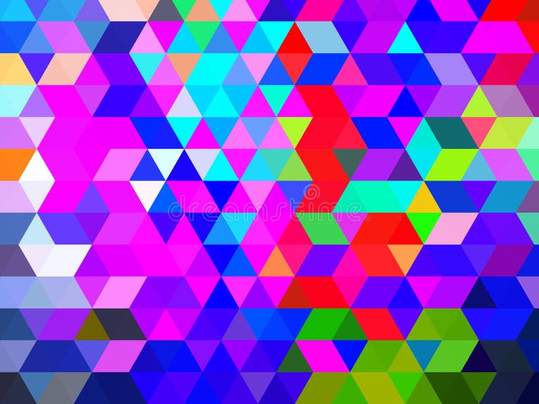 An Idiosyncratic Geometric Designing Pattern of Triangles Stock ...