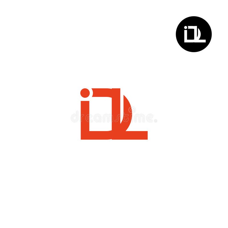 IDL Logo Letter Monogram Design Stock Vector - Illustration of venture ...