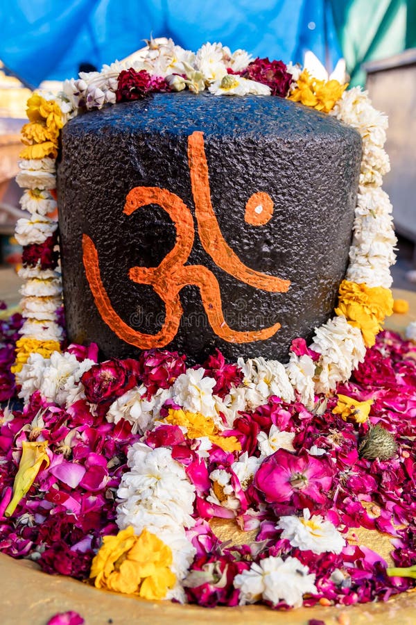 Idol of Hindu Holy God Lord Shiva at Outdoor from Different Angle Stock ...