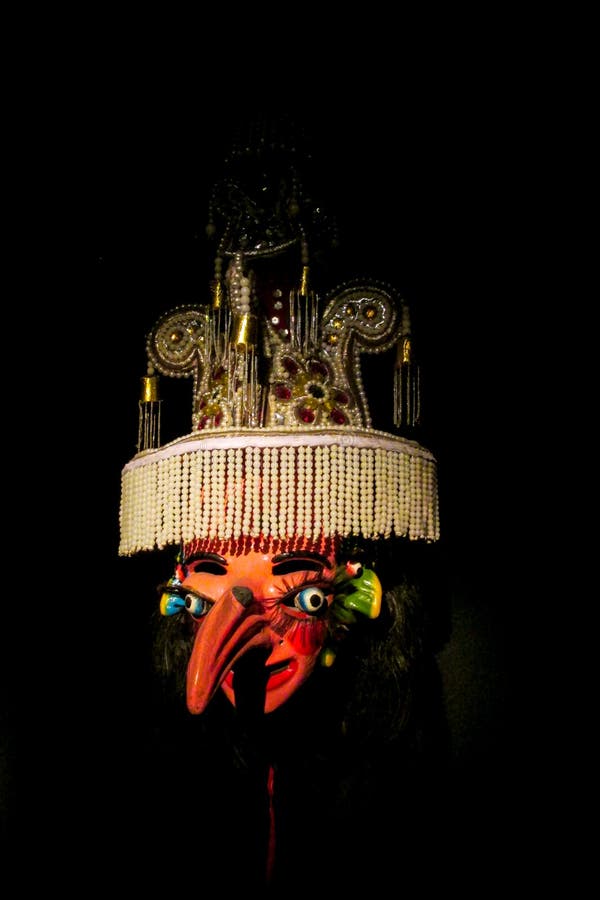 Idol Mask in La Paz Museum, Bolivia Editorial Image - Image of ...