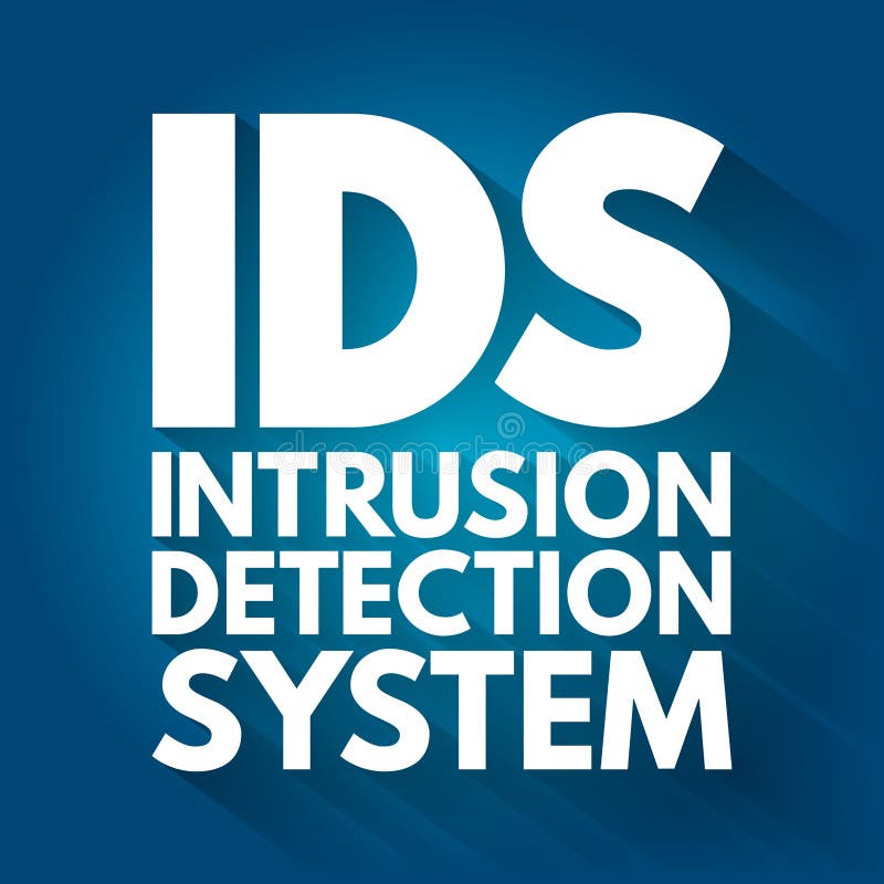 IDS - Intrusion Detection System Acronym, Technology Concept Background ...