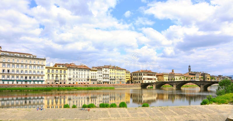 Idyllic Day in Florence, Italy Editorial Photo - Image of michelangelo ...