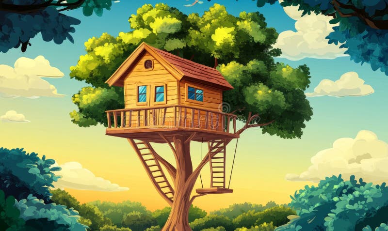 Treehouse Clip Art Stock Photos - Free & Royalty-Free Stock Photos from ...