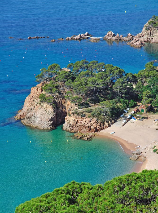 Costa Brava rocks stock photo. Image of mediterranean - 30752216