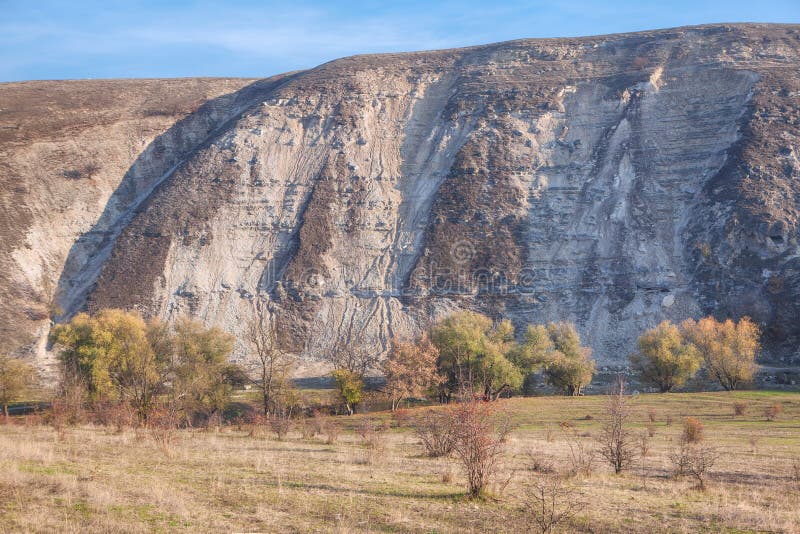 Grey cliff stock image. Image of coastal, waves, azov - 63339539