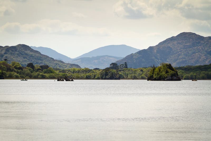 Idyllic Scenery of Killarney Lake Stock Photo - Image of mountain ...