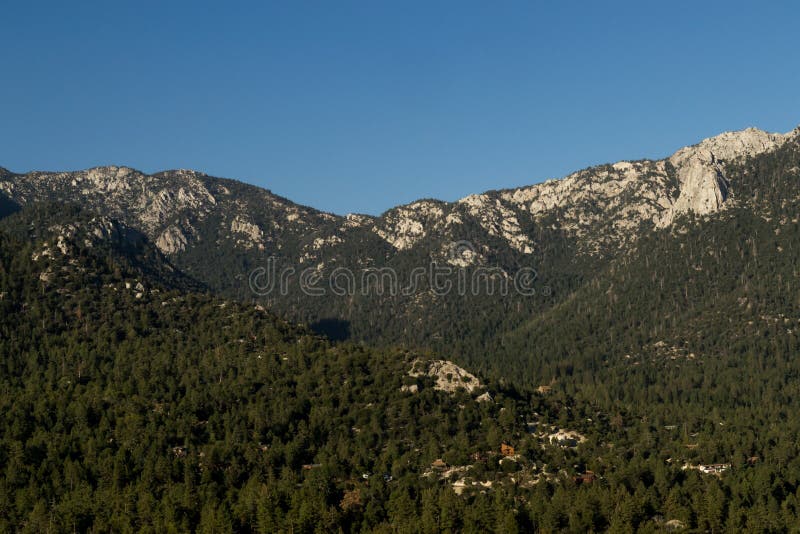 Idyllwild, California. stock photo. Image of postcard - 44537842