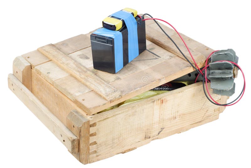 IED - Improvised Explosive Device Stock Image - Image of fuse ...