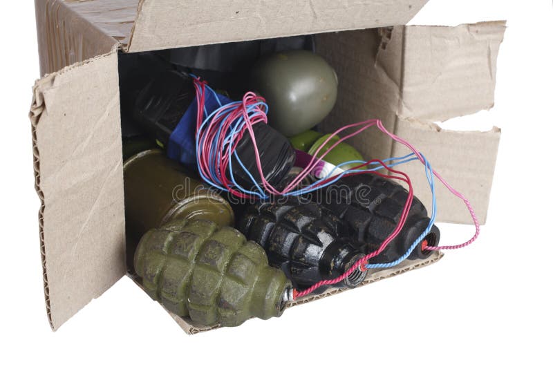 IED - Mailbomb Improvised Explosive Device in Mailbox Stock Photo ...