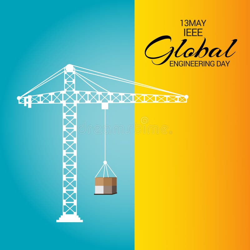 Ieee Global Engineering Day. Stock Illustration - Illustration of ...