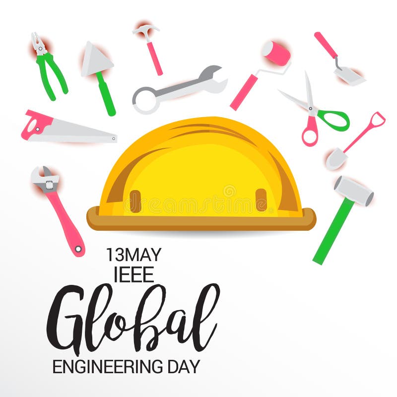 Ieee Global Engineering Day. Stock Illustration - Illustration of earth ...
